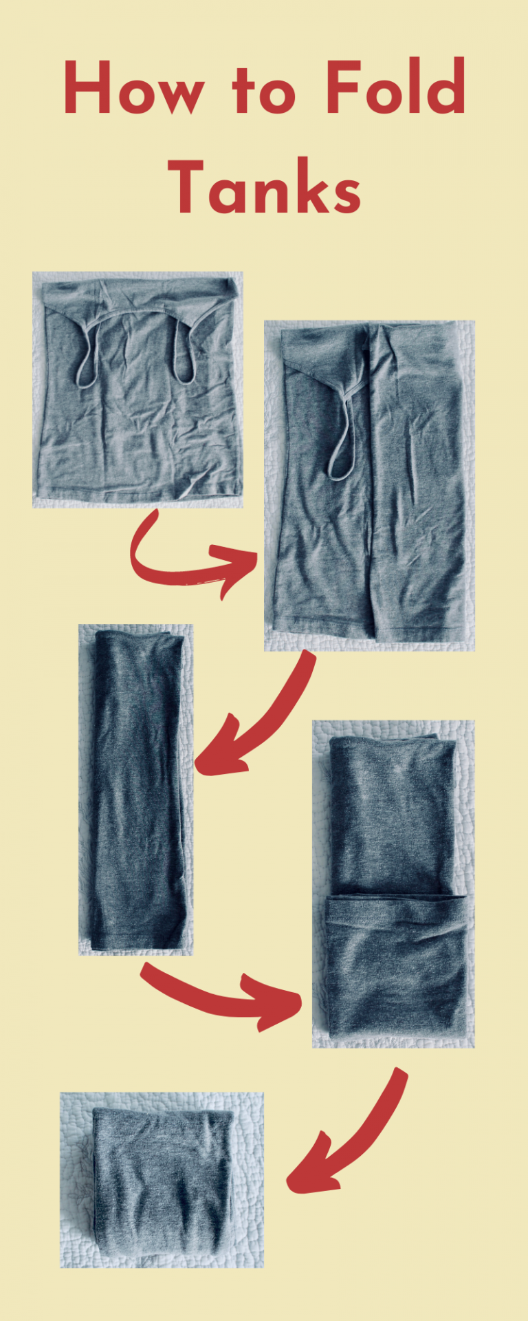 How to Fold Clothes to Save Space - Morgan's Farmhouse