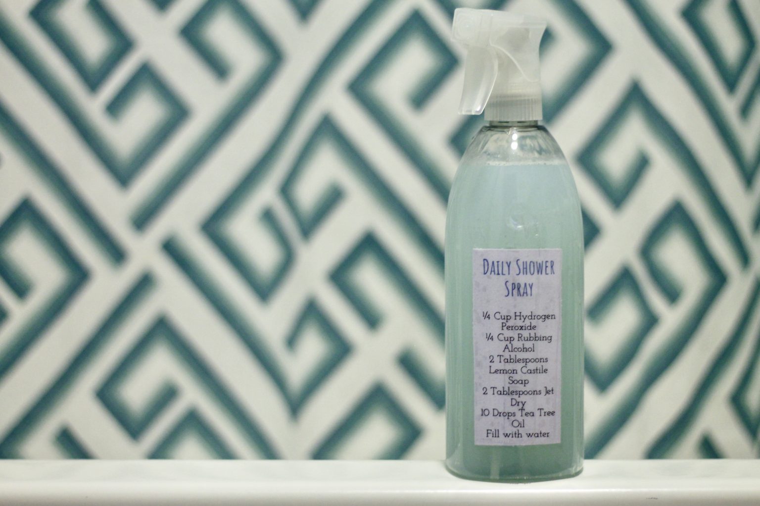 DIY Daily Shower Spray - Morgan's Farmhouse