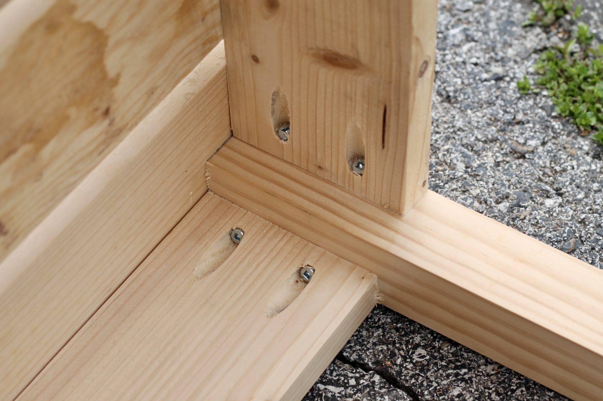 DIY Rustic Outdoor Side Table - Morgan's Farmhouse