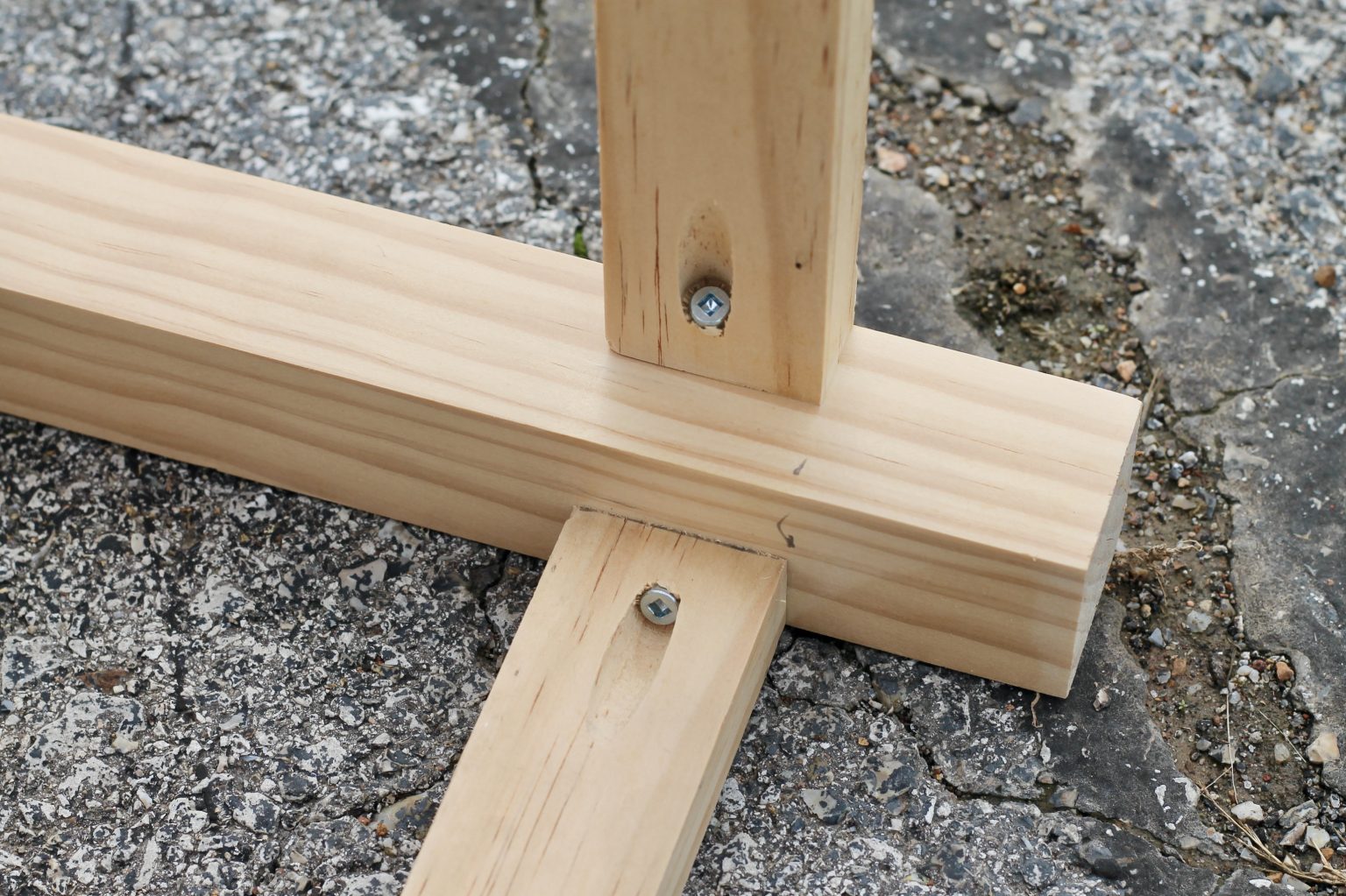 DIY Rustic Outdoor Side Table - Morgan's Farmhouse