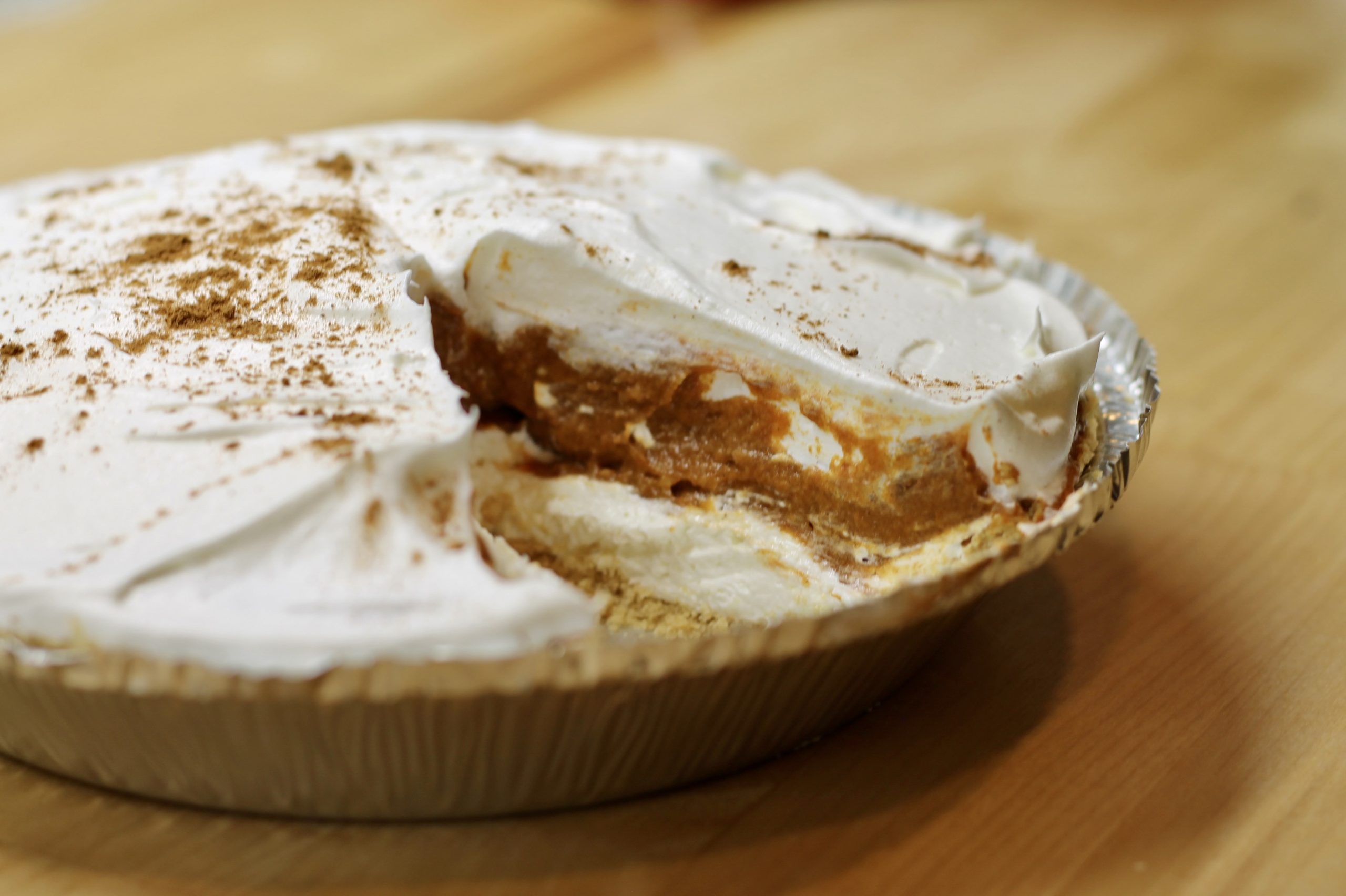 No Bake Pumpkin Pie - Morgan's Farmhouse