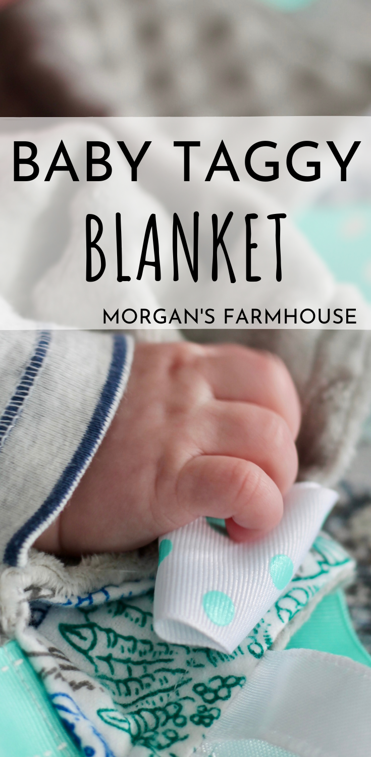 Baby Taggy Blanket - Morgan's Farmhouse