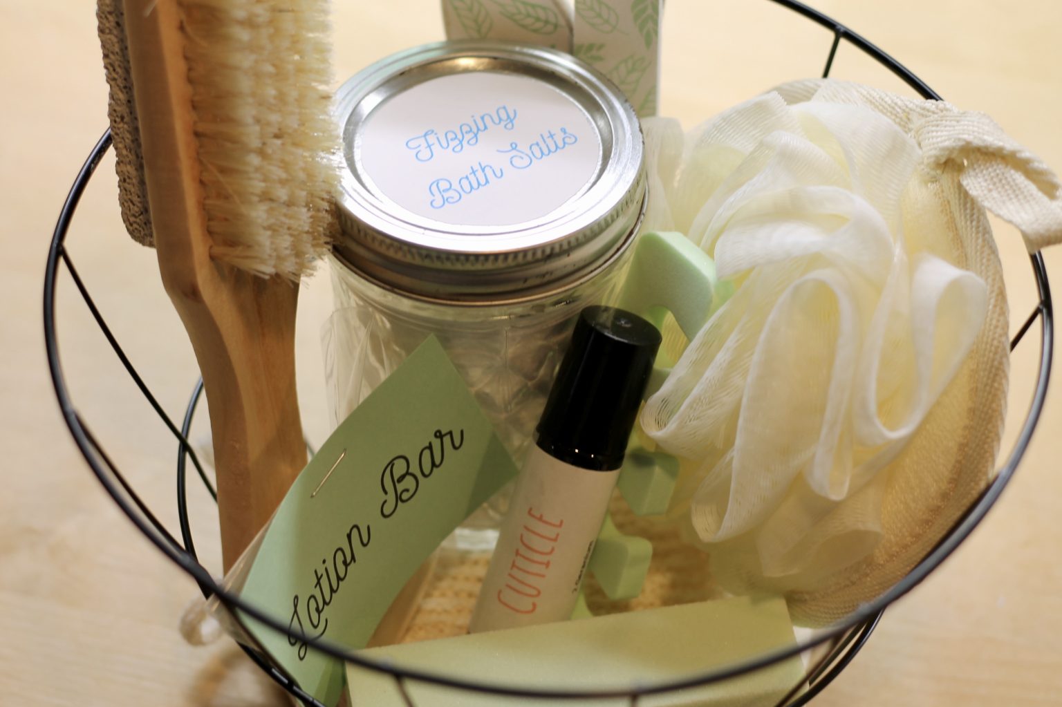 DIY Spa Gift Basket - Morgan's Farmhouse